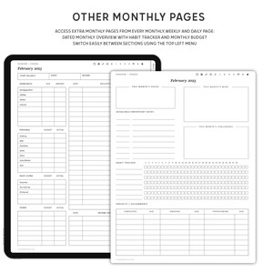 Digital Student Planner 2024-2025 With Links to Set Notifications ...
