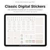 Digital Stickers for Digital Planning Bright Stickers Set Pre Cropped ...