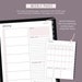 Undated Digital Planner Goodnotes, Notability iPad Planner - Etsy