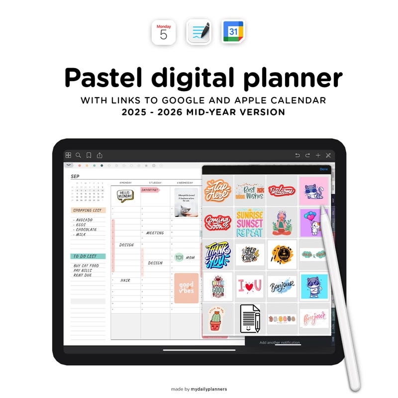 mydailyplanners - Etsy