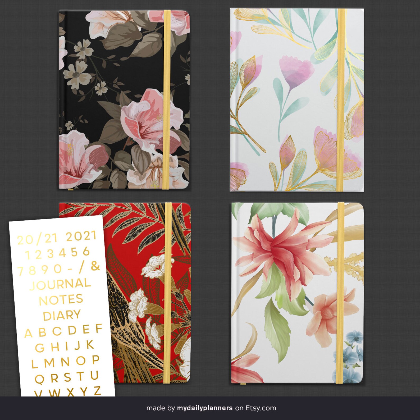 Digital Planner Covers Set Goodnotes Ipad Template - Etsy