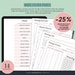 Undated Digital Planner Goodnotes, Notability iPad Planner - Etsy