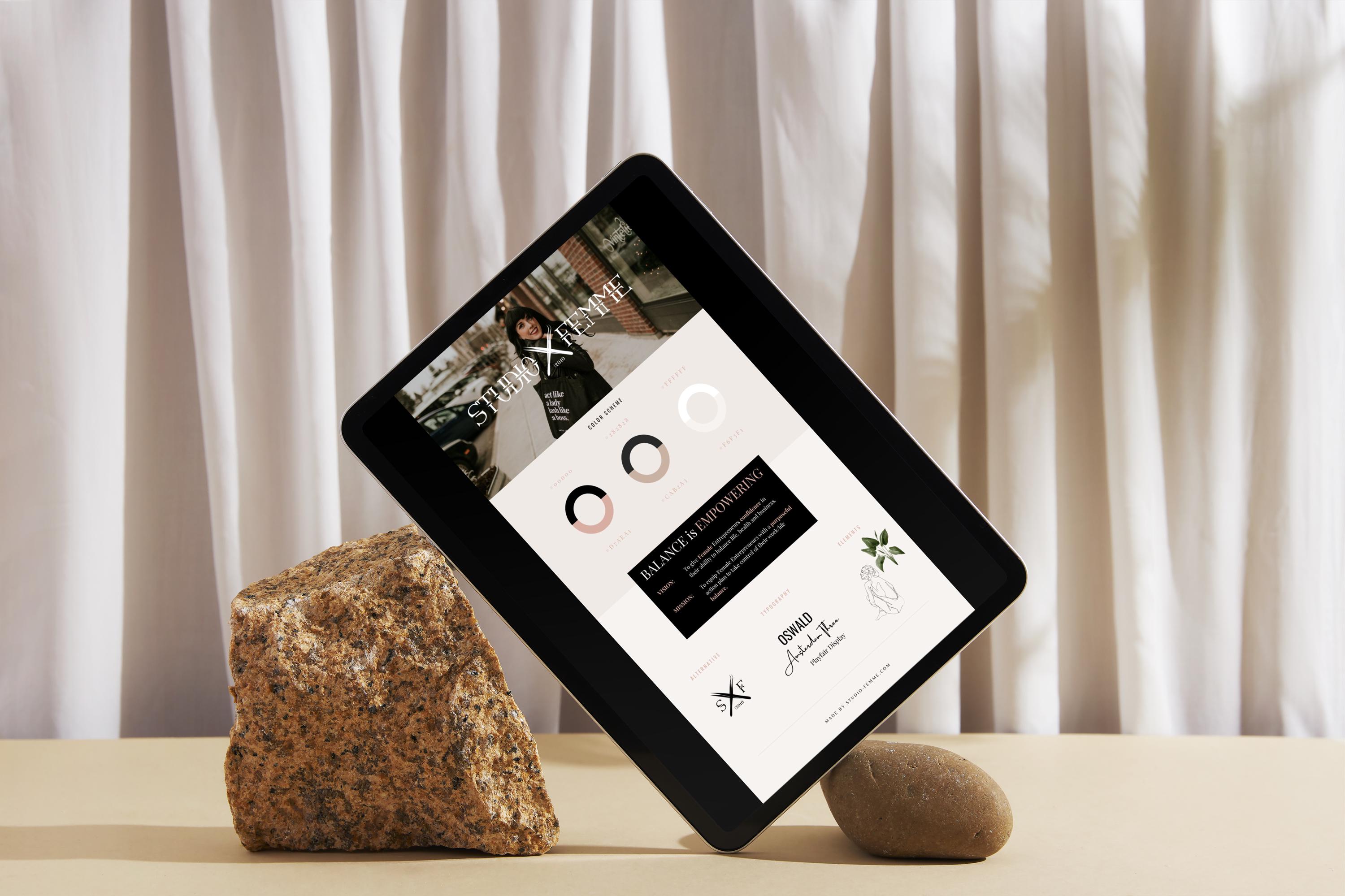 Editable Brand Style Guide Template - Etsy