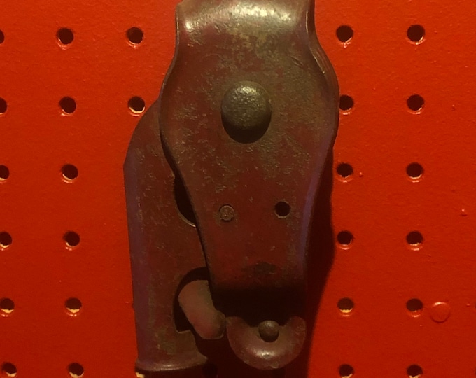 Authentic Vintage Early 1900's Metal Double Wheel Block & - Etsy