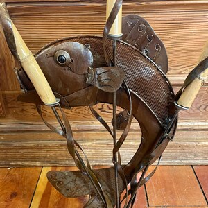 Authentic Handmade Cutout, Shaped & Welded Recycled Metal Fish in ...