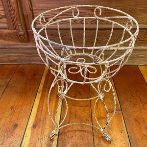 Handmade Shaped, Scrolled & Welded Metal Plant Flower Stands Available ...