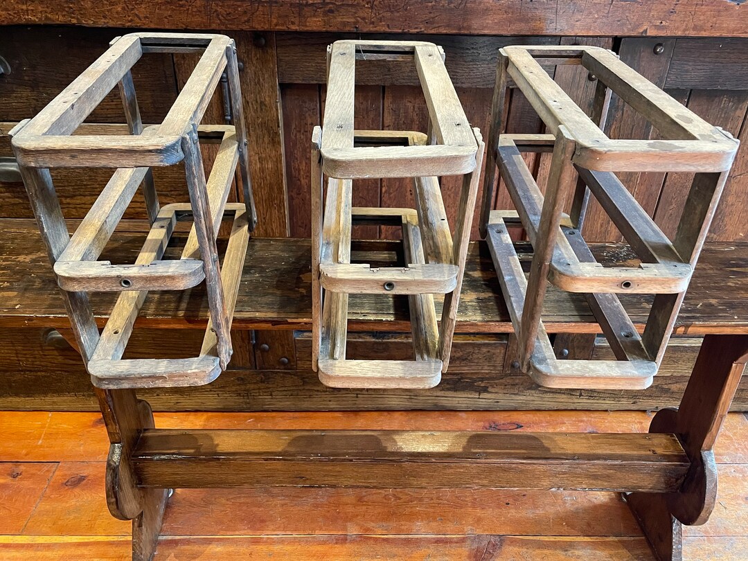 Set 3 Vintage Early 1900's Oak Wood Singer Sewing Machine Drawer ...