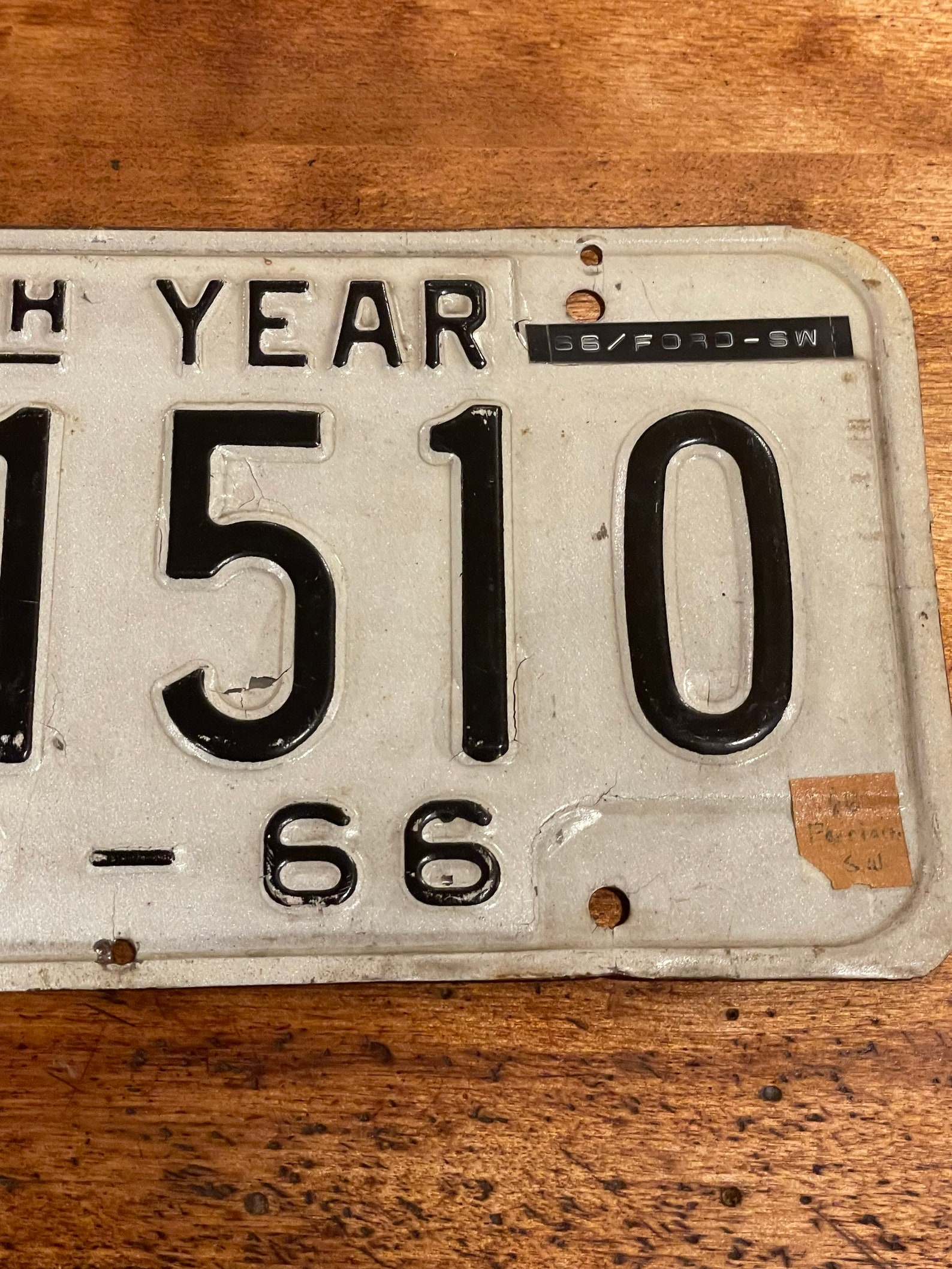 Choice of Vintage 1960's State of Indiana Automobile Car License Plates ...