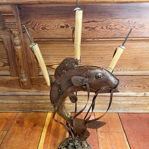 Authentic Handmade Cutout, Shaped & Welded Recycled Metal Fish in ...