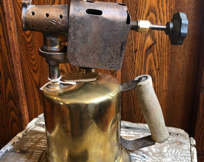 Vintage 1930's - 1940's Brass Blow Torch - Marked Clayton & Lambert Mfg ...