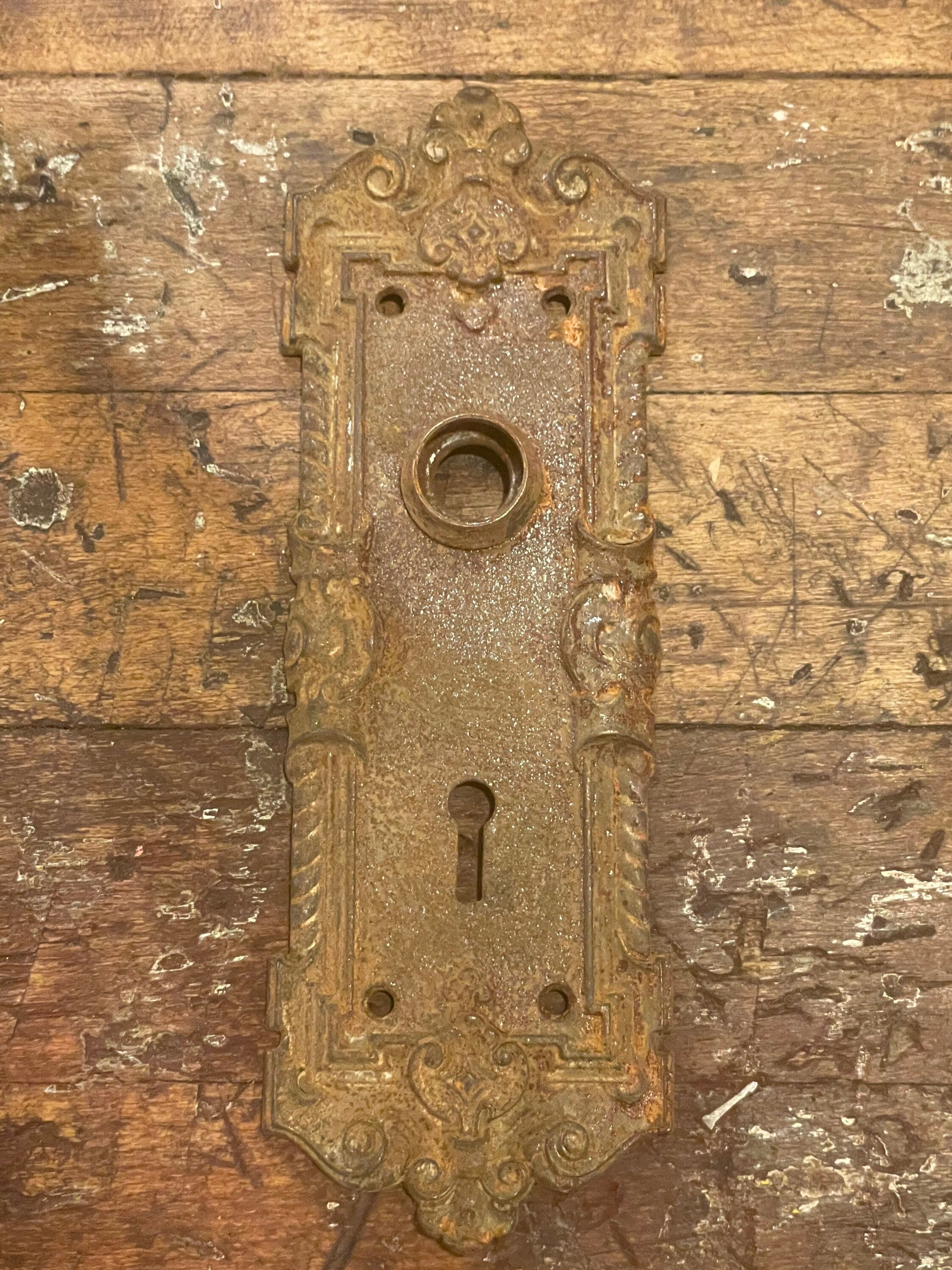 Authentic Late 1800's Victorian Style Forged Metal/iron | Etsy