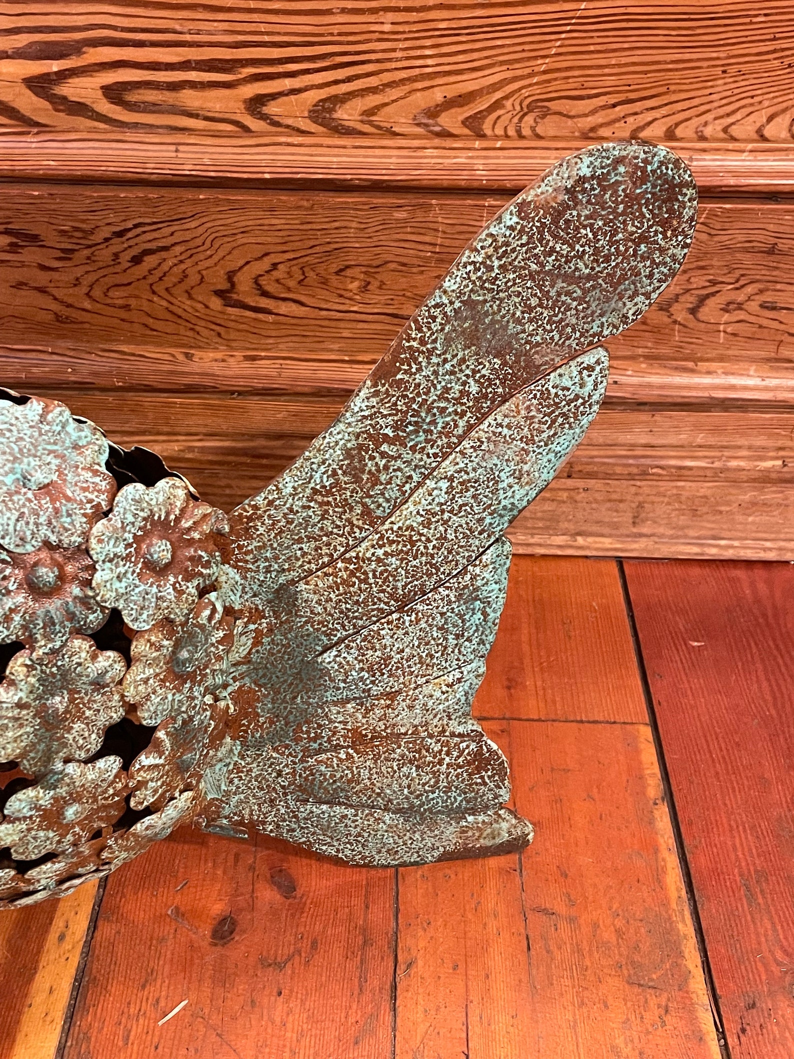 Authentic Handmade Cutout, Shaped & Welded Large Metal Fish With ...
