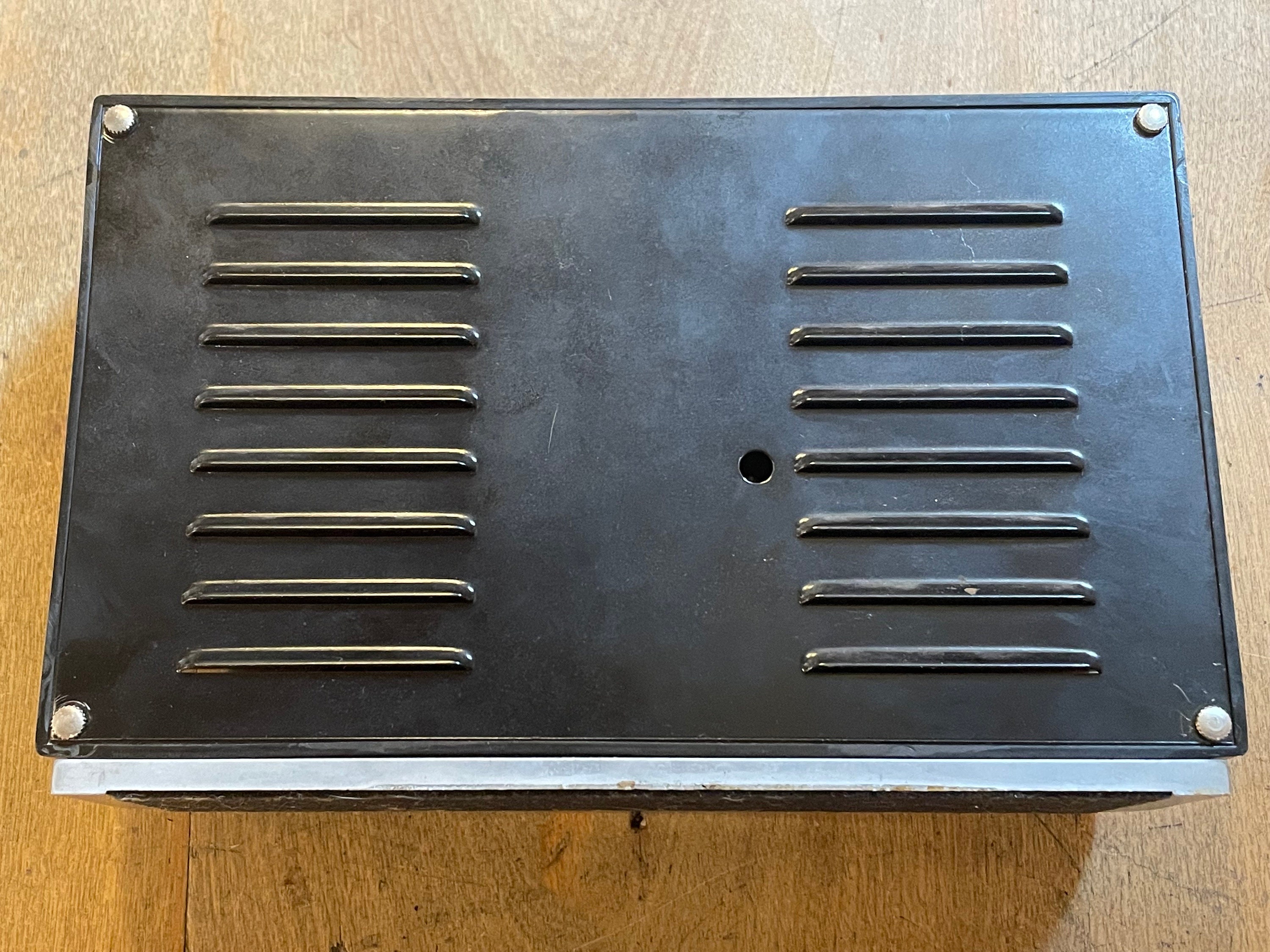 Vintage 1930’s Art Deco Style Weather Station Black Bakelite Cabinet ...