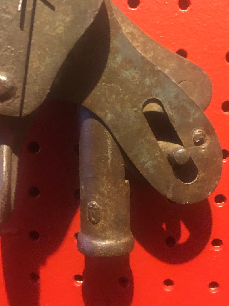 Authentic Vintage Early 1900's Metal Double Wheel Block & - Etsy