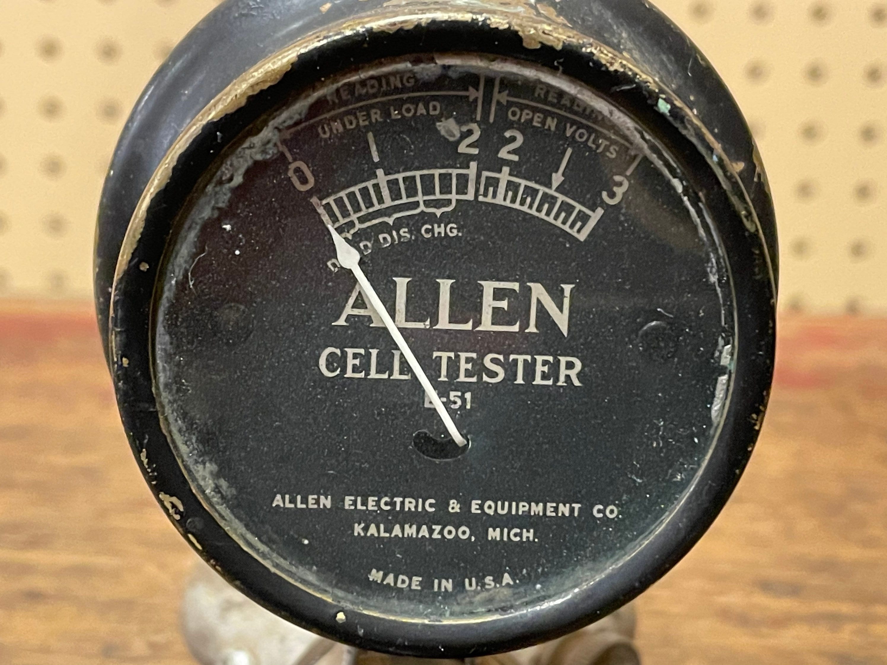Authentic Vintage 1940s 1950s Allen Cell Tester Electric - Etsy