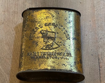 Authentic Vintage 1920's miners' Lamp Union Carbide for Miners Carbide ...