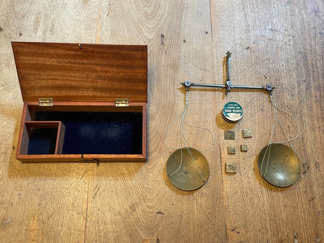 Authentic Vintage Early 1900's Western Colorado Mine Gold Scale in ...