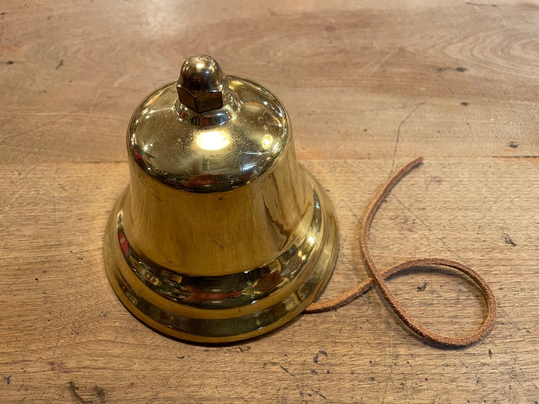 Authentic Vintage 1950's Solid Brass Nautical Bell for Sail/sailing ...
