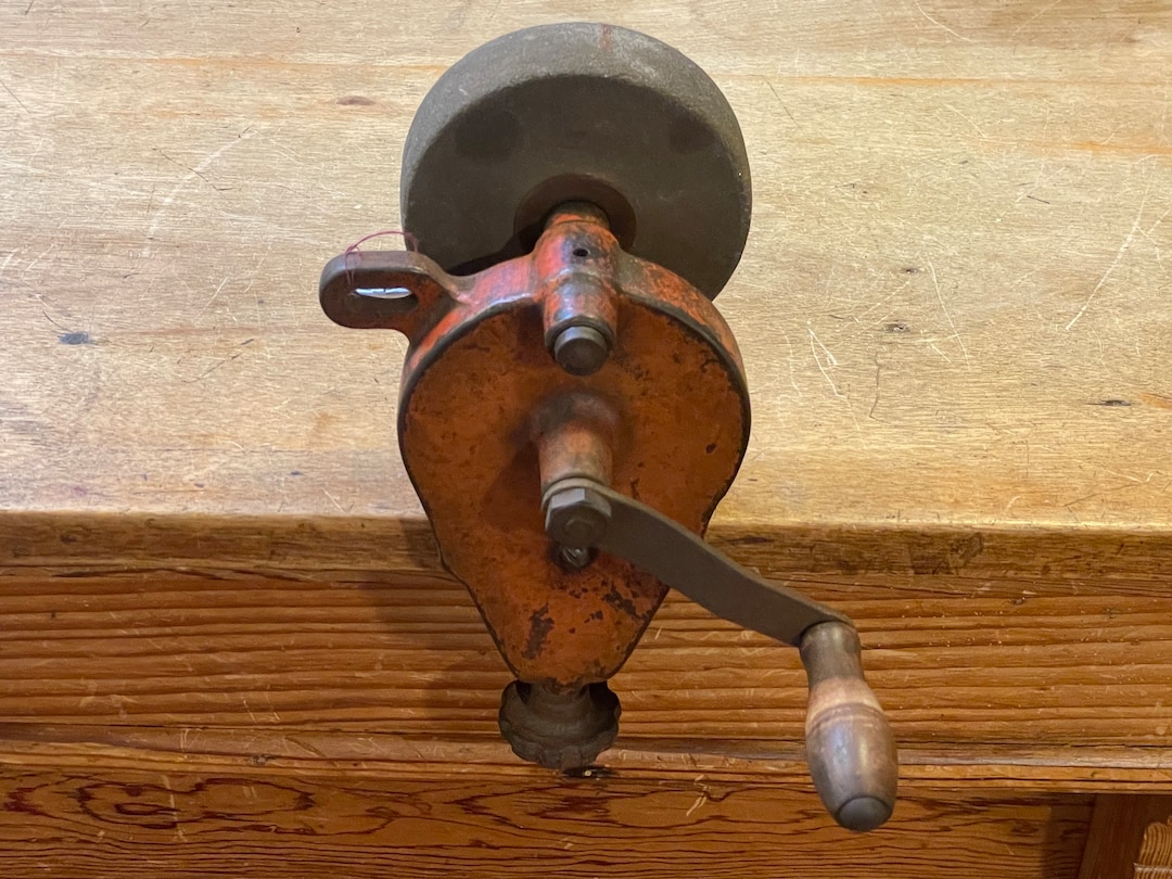 Authentic Vintage 1920's - 1930's Hand Crank Kitchen Counter or ...