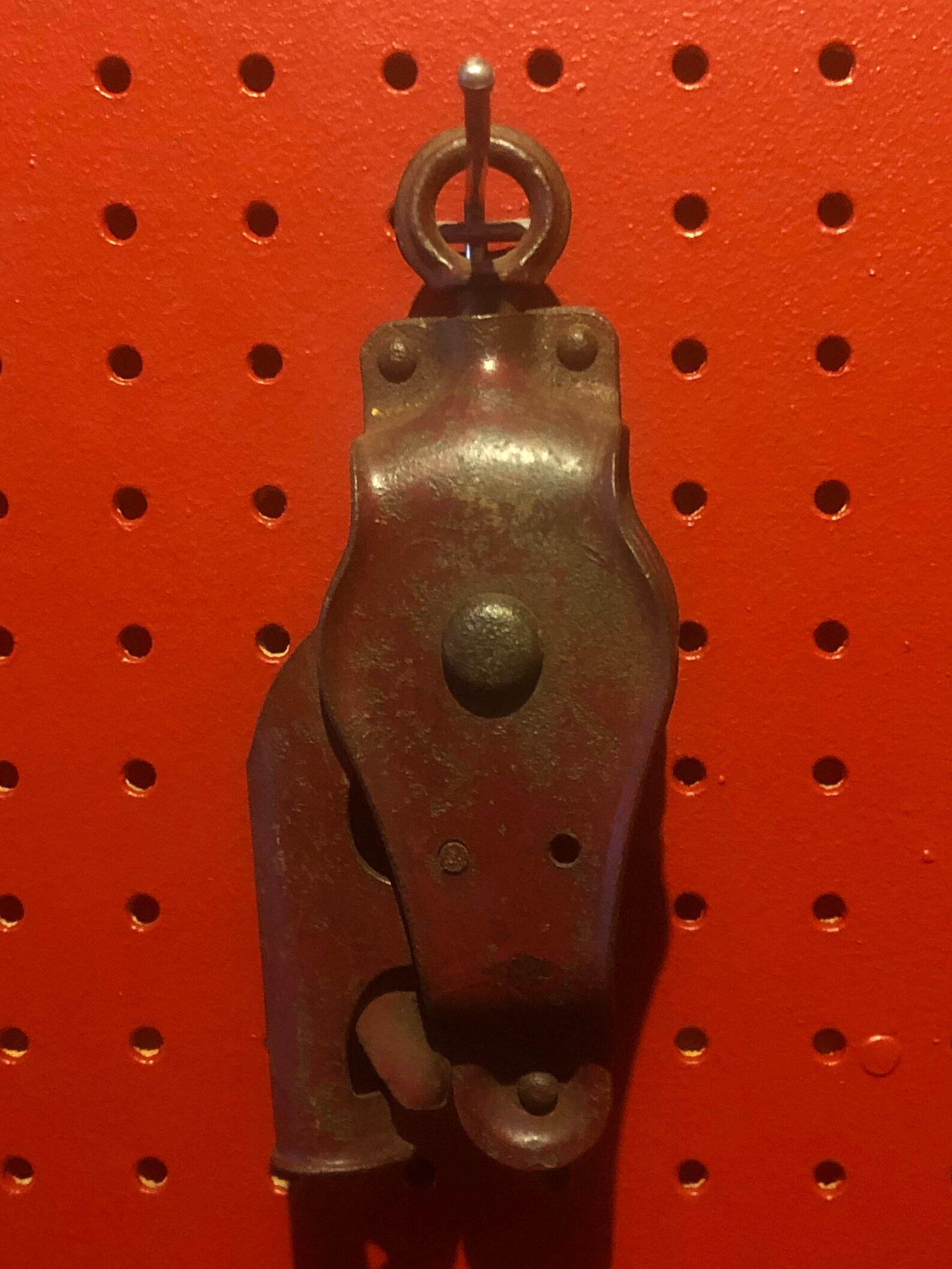 Authentic Vintage Early 1900's Metal Double Wheel Block & - Etsy