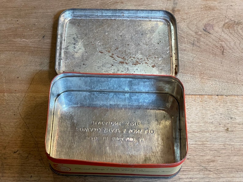 Vintage Sharp's Rum & Butter Toffee Tin – 1960s Caribbean Sailing Ship ...
