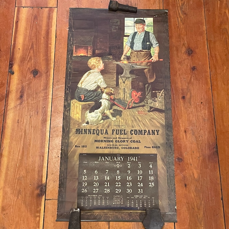 1941 Calendar - Etsy
