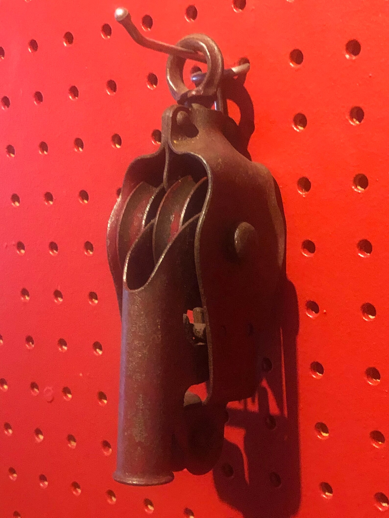 Authentic Vintage Early 1900's Metal Double Wheel Block & - Etsy