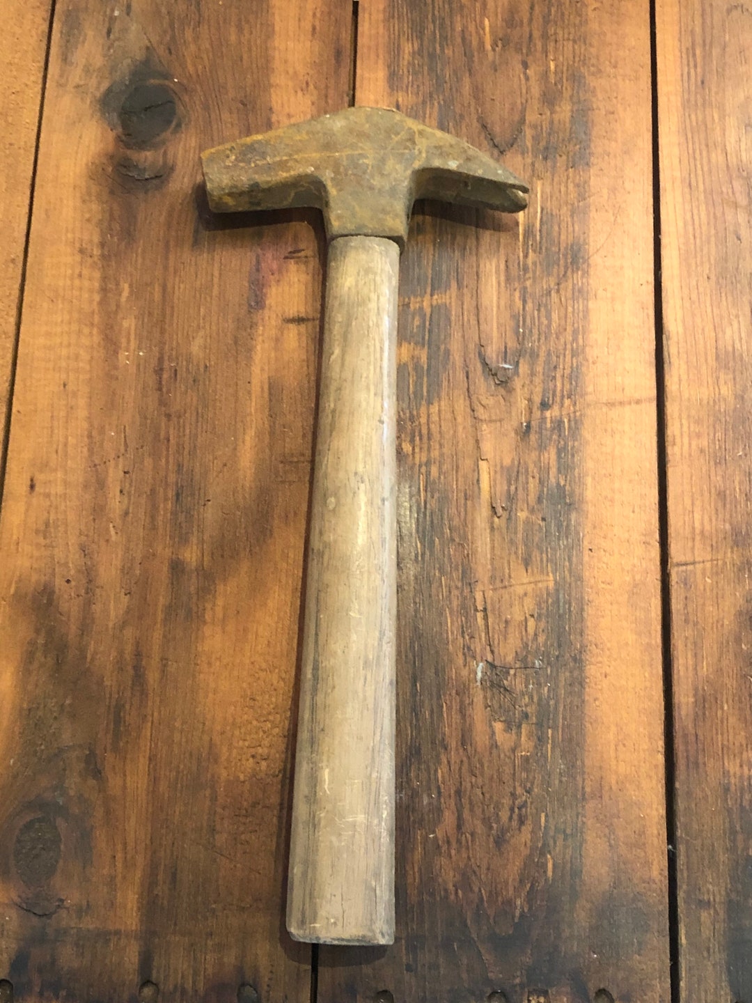 Vintage Early 1900's Unusual Curved Shaped Forged Steel Head Cobbler's ...