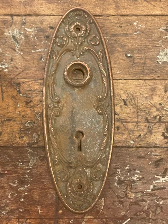 Authentic Late 1800's Victorian Style Forged Metal Oval - Etsy