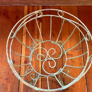 Handmade Shaped, Scrolled & Welded Metal Plant Flower Stands Available ...