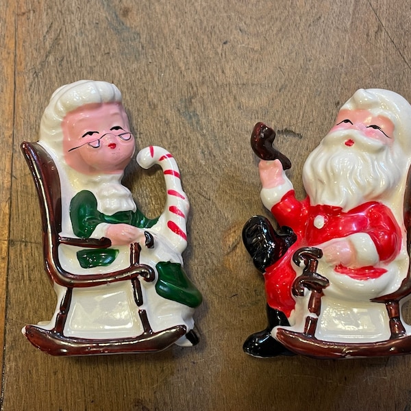 Santa Claus in a Rocking Chair - Etsy