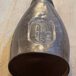 Authentic Vintage Early 1900's Bottle Shaped Justrite Calcium Carbide ...