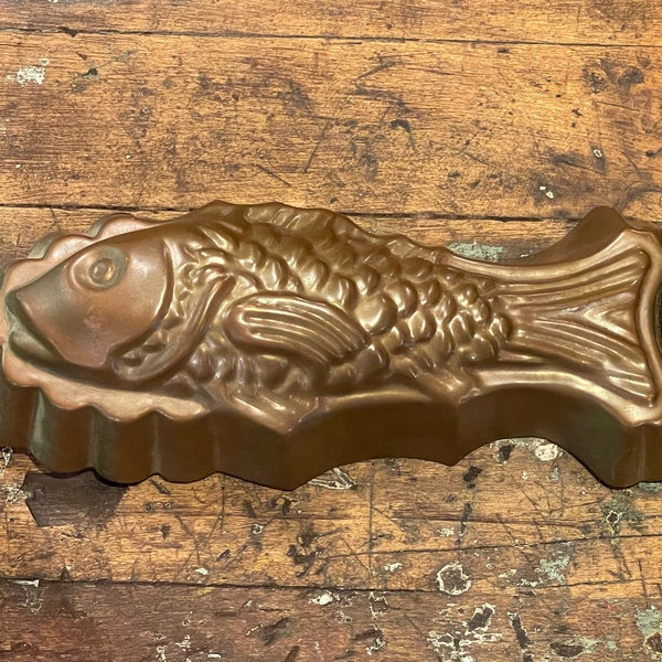 Copper Fish Mold - Etsy