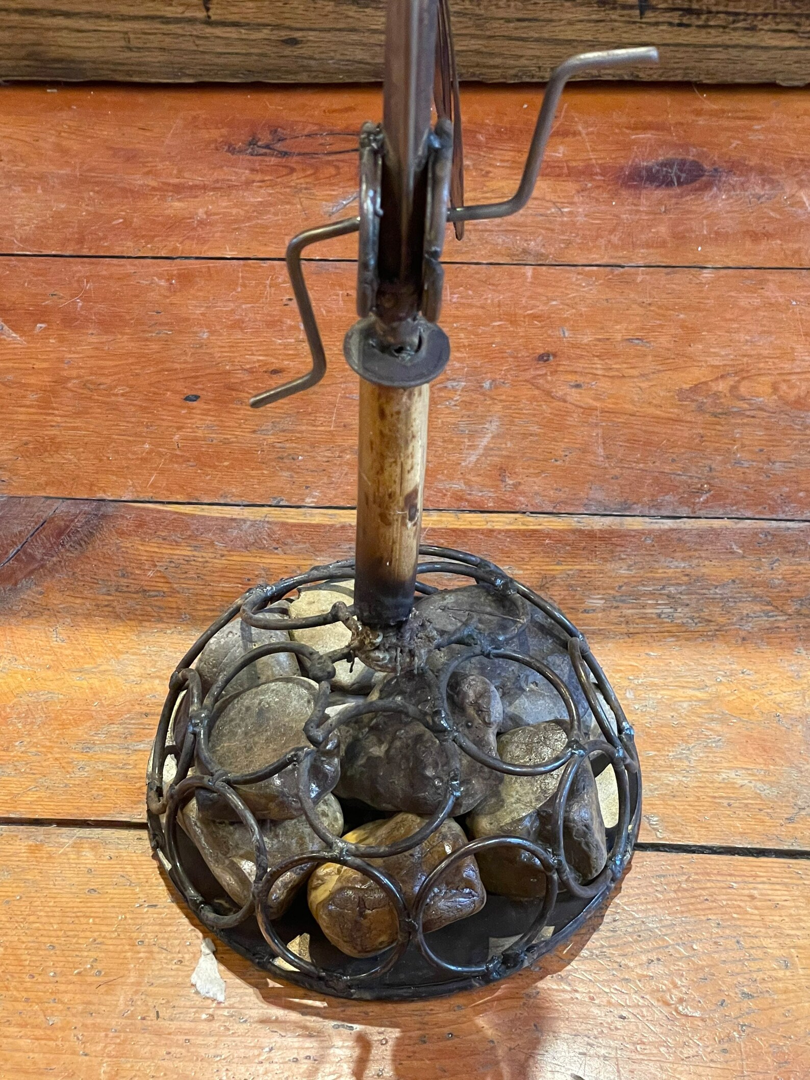 Authentic Handmade Cutout, Shaped & Welded Recycled Metal Fish Hooked ...