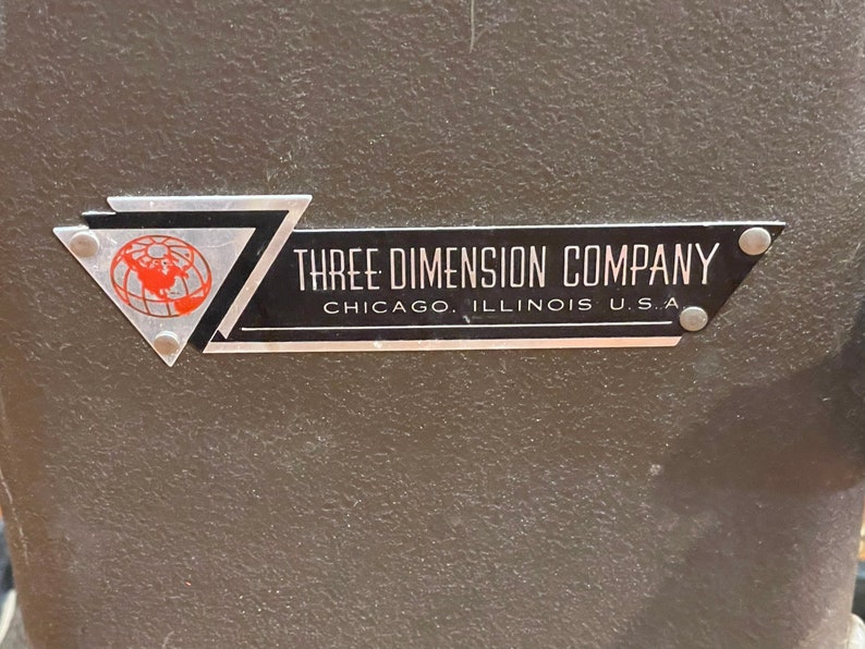 Authentic. Vintage 1950's Three Dimension Company of - Etsy
