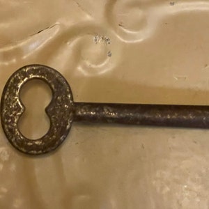 Authentic Vintage Late 1800's - Early 1900's Large Forged Metal Uncut ...