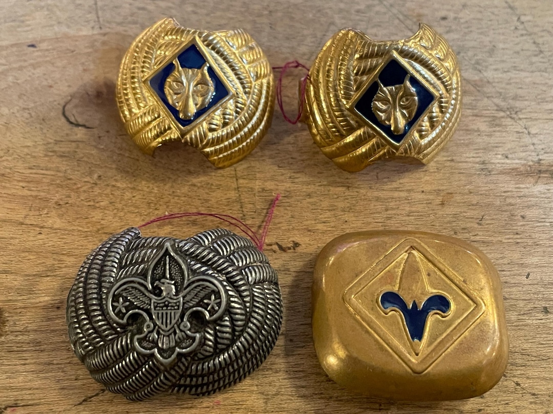Vintage 1960's - 1970's Group of 4 Boy and Cub Scouts of America ...