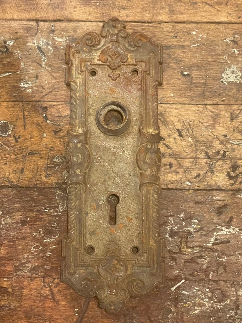 Authentic Late 1800's Victorian Style Forged Metal/iron | Etsy