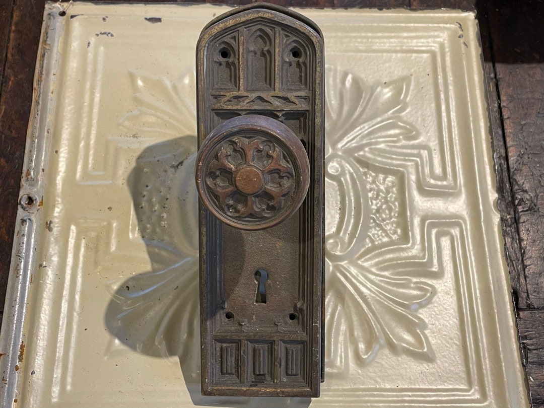 Authentic Complete Set of Vintage Late 1800's Wrought/forged Bronze ...