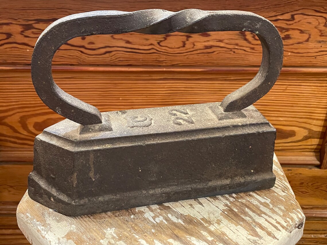 Very Unusual Authentic Vintage Late 1800's Antique Large 22 Pounds ...
