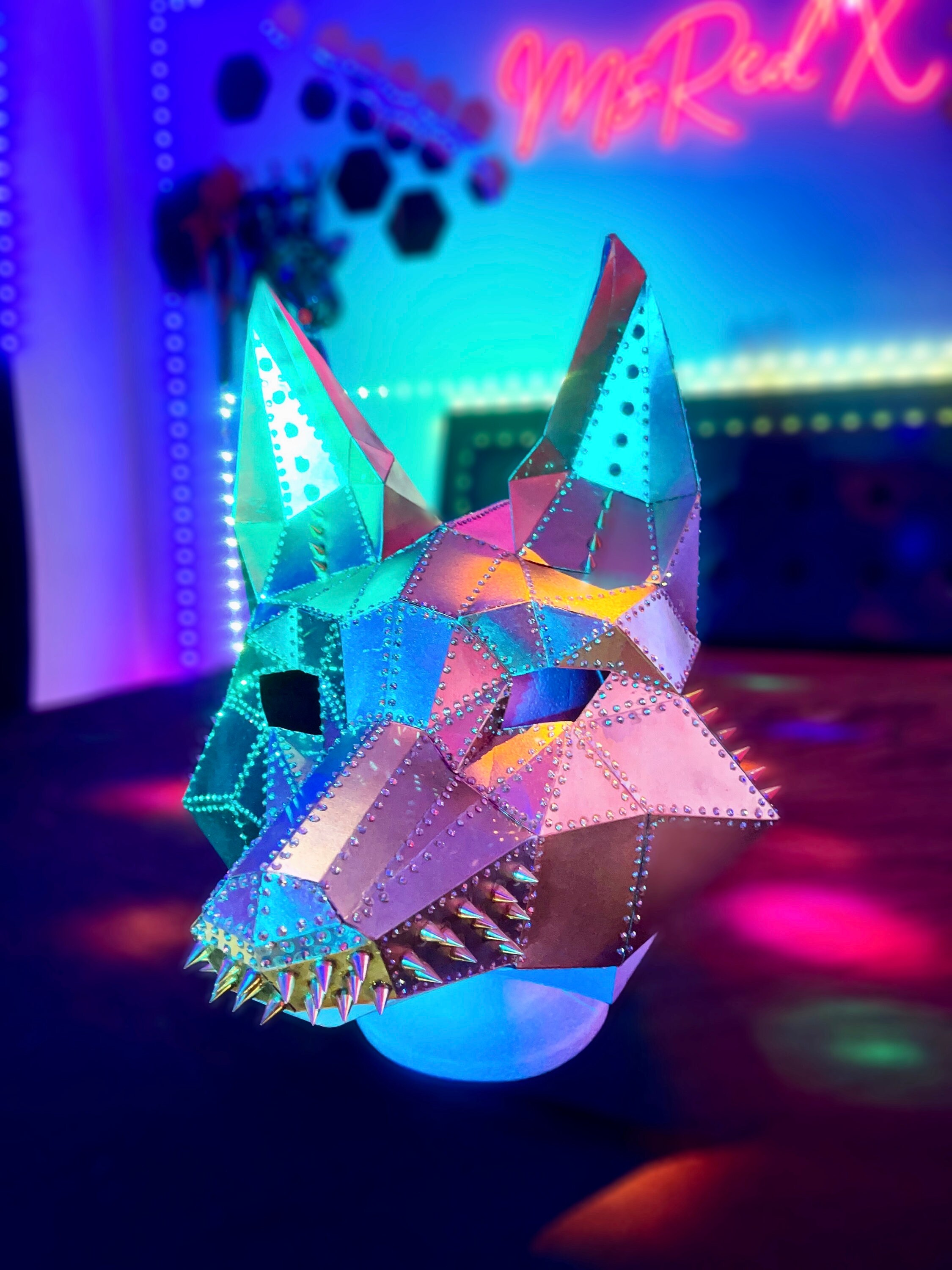 Goldi-fox Mask - Etsy