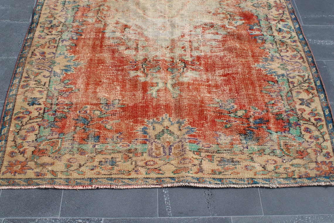 Turkish Traditional Rug FREE SHIPPING Small Size Rug | Etsy