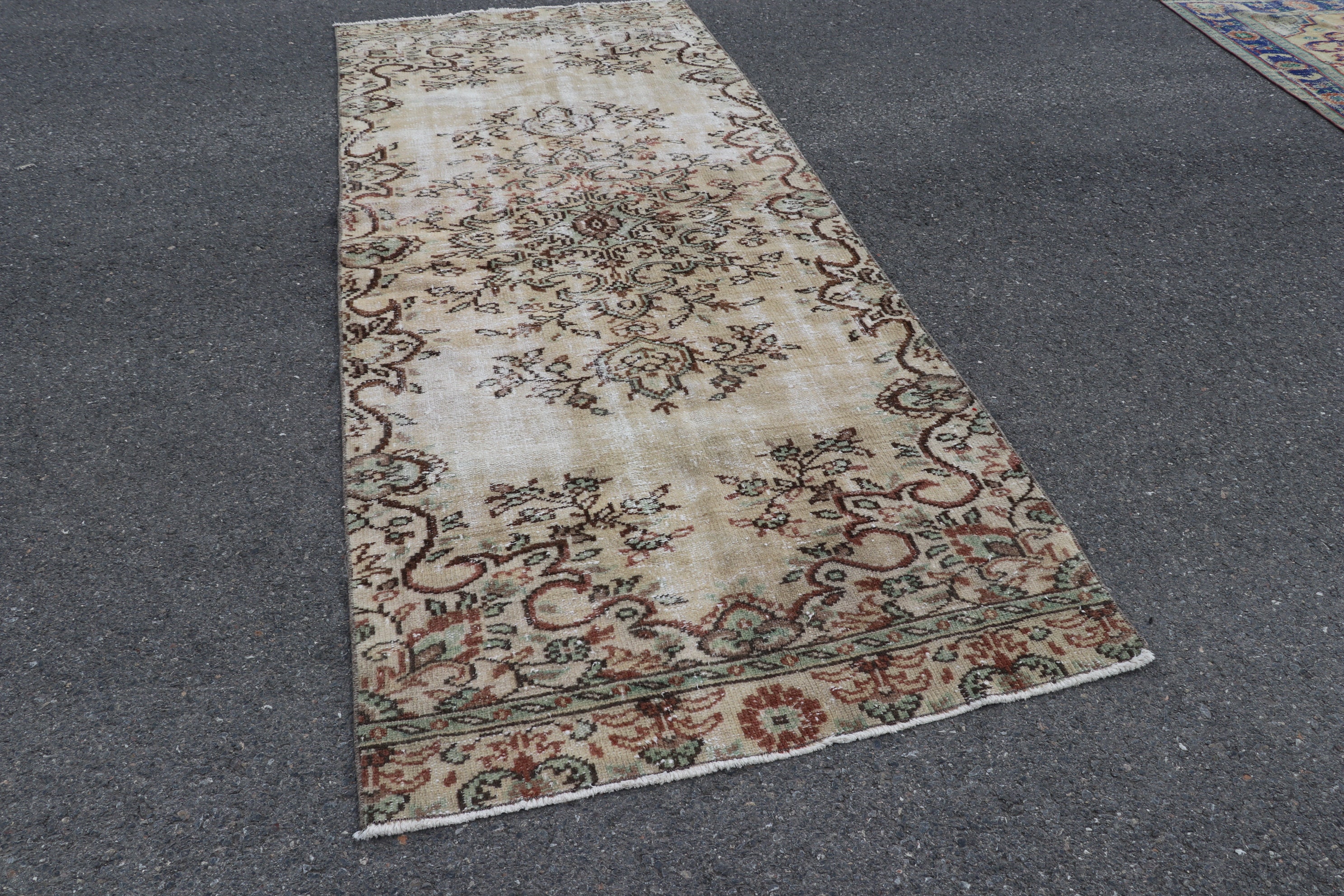 Turkish rug Runner rug Kitchen rug Oriental rug Vintage | Etsy