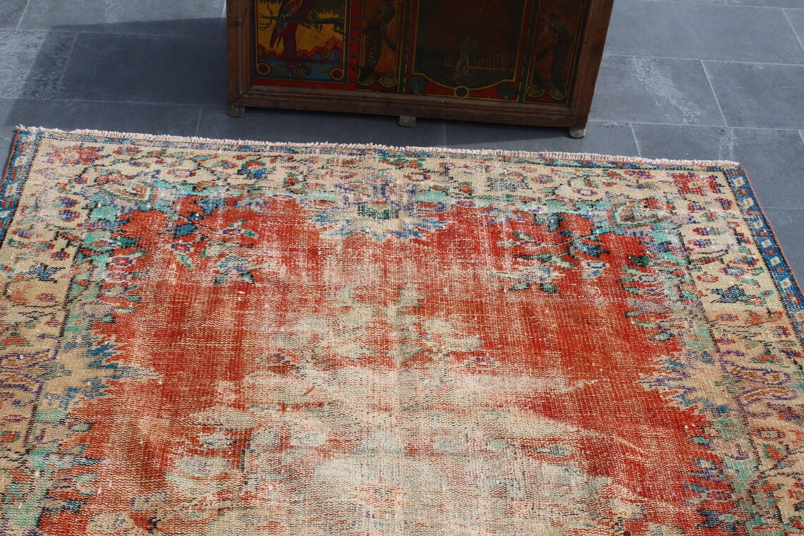 Turkish Traditional Rug FREE SHIPPING Small Size Rug | Etsy