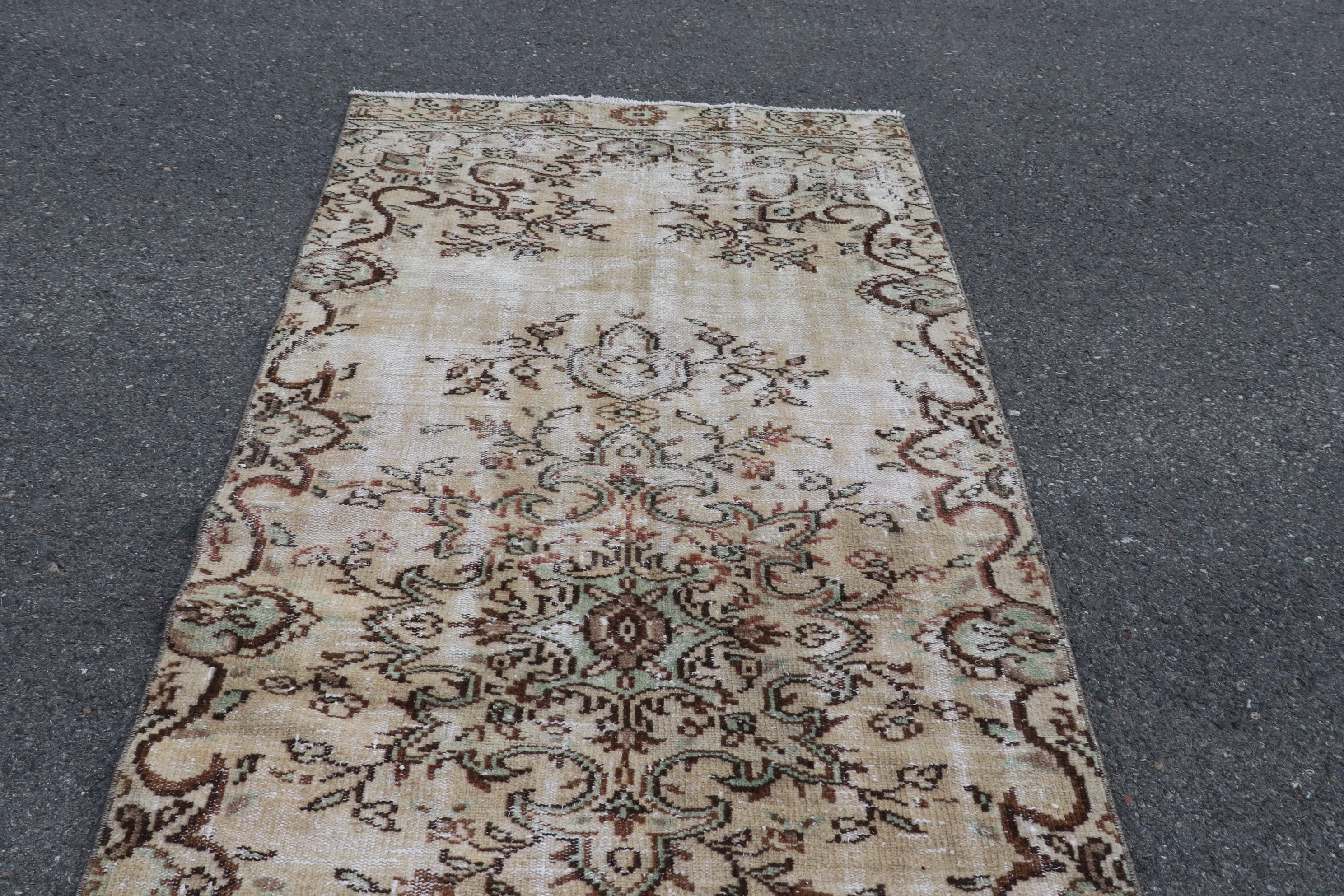 Turkish rug Runner rug Kitchen rug Oriental rug Vintage | Etsy