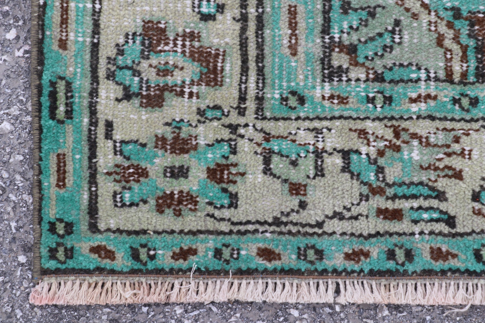 Green Rug Livingroom Decor Turkish Rug Vintage Rug 5.7 X - Etsy