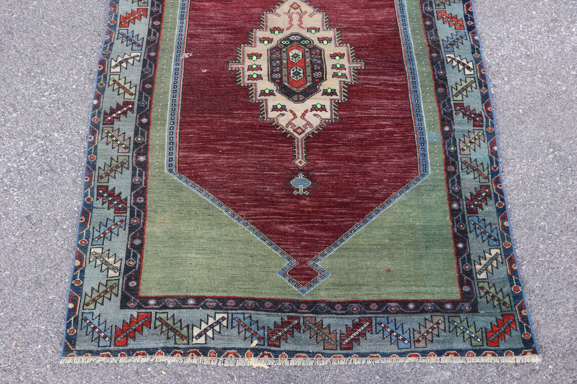 Oushak rug turkish rug oriental rug vintage rug REE | Etsy