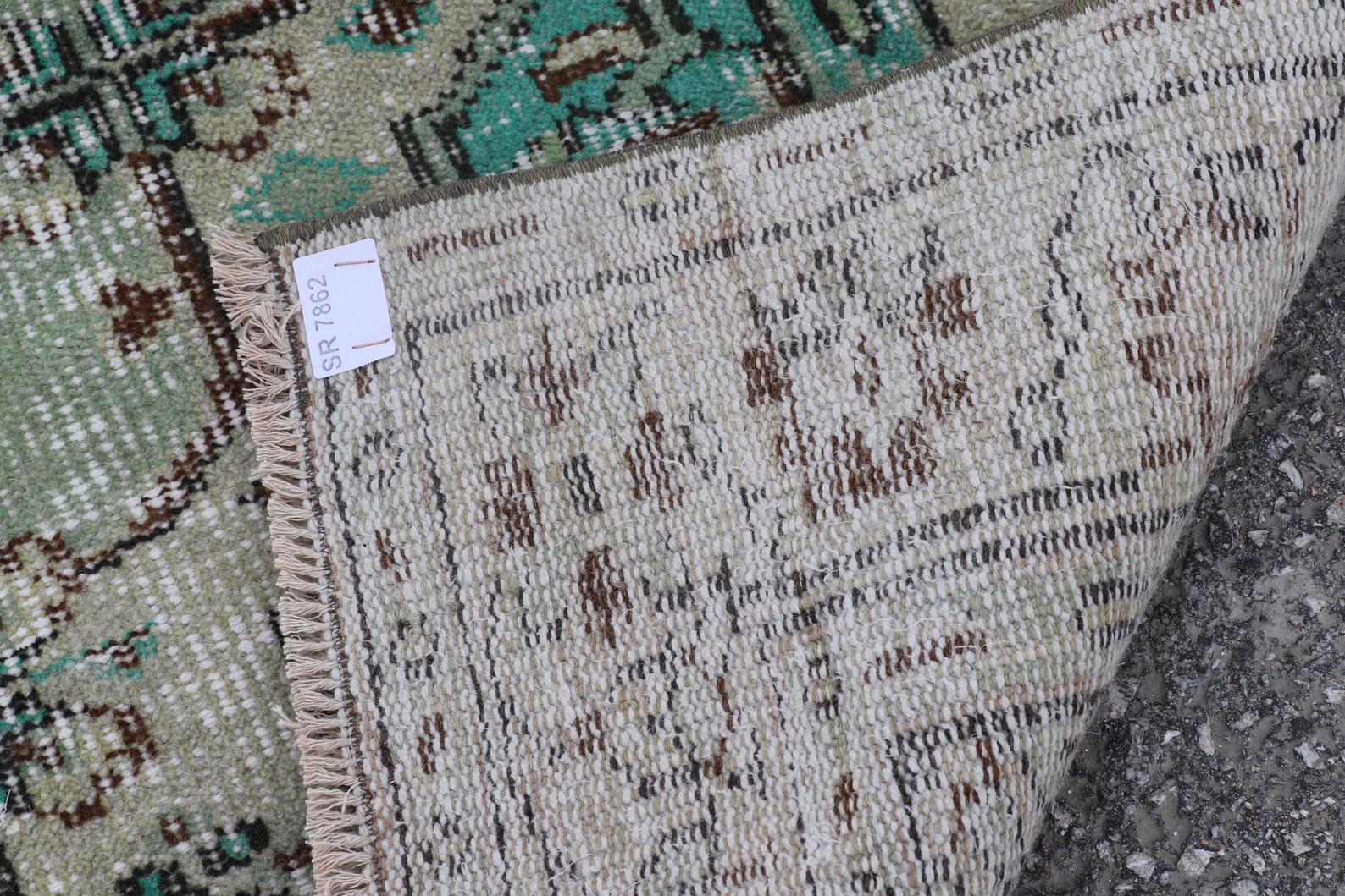 Green Rug Livingroom Decor Turkish Rug Vintage Rug 5.7 X - Etsy