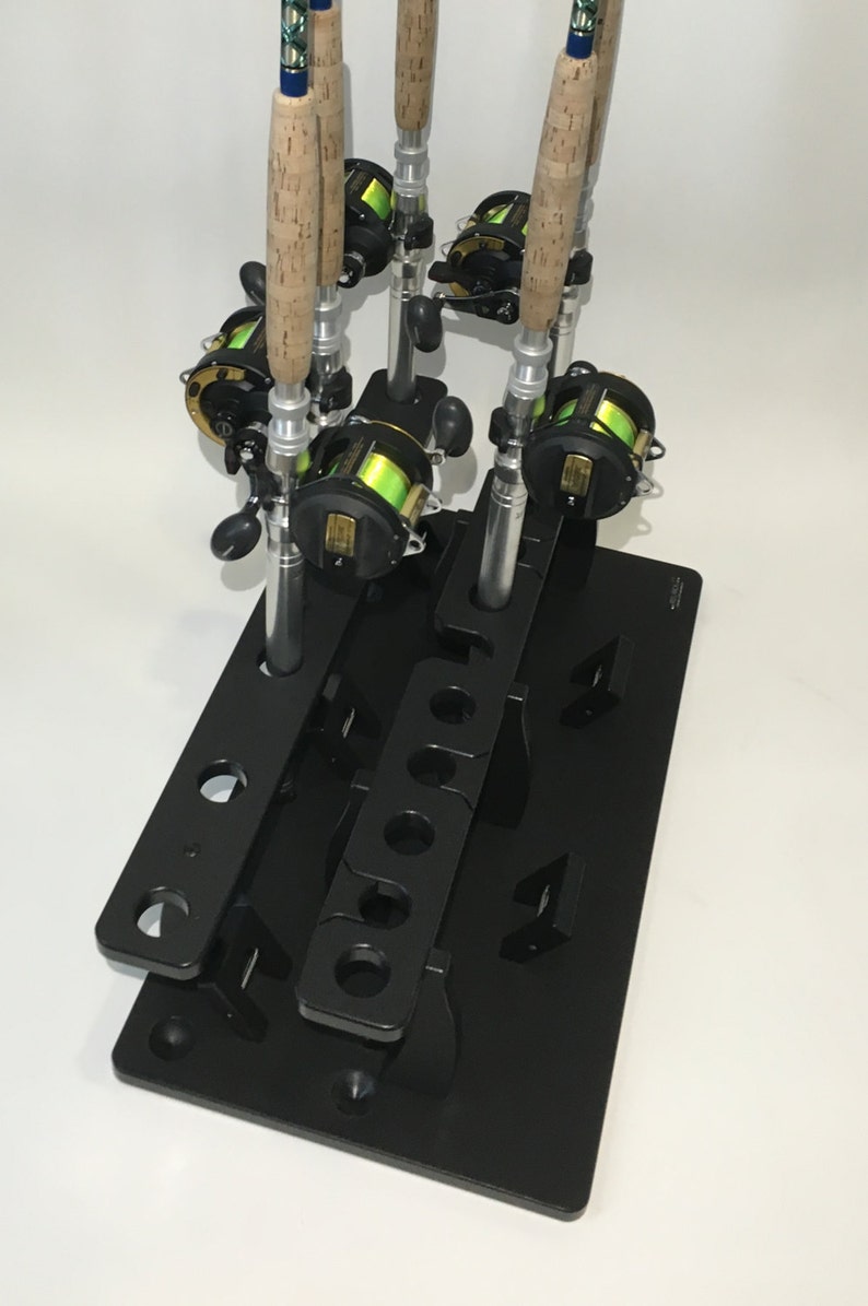Big Game Rod Holder for 17 Rods Plus the Option to Hold 5 Bent - Etsy