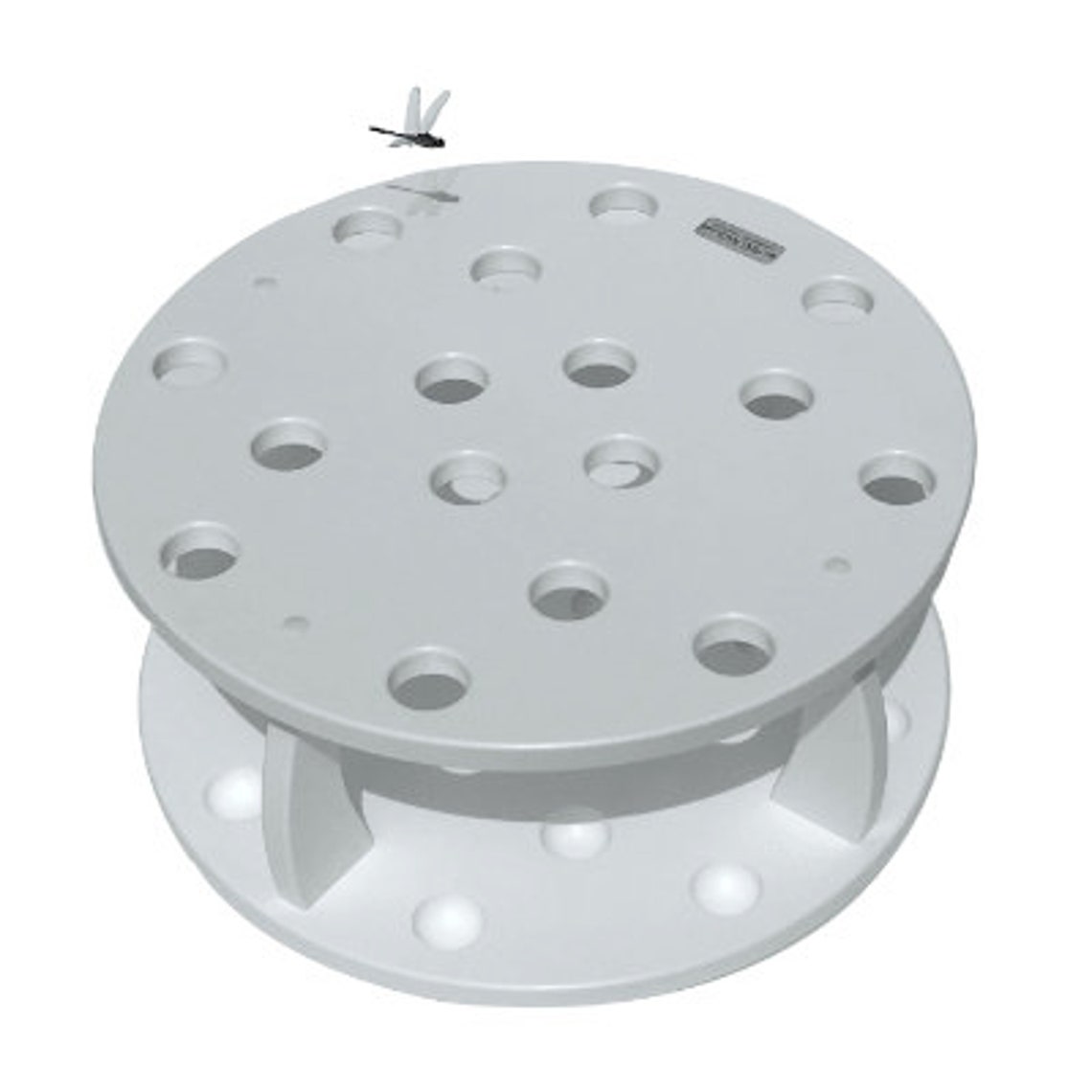 Circular Fishing Rod Rack for 16 Big Game Rods & Reels Plus Easy ...